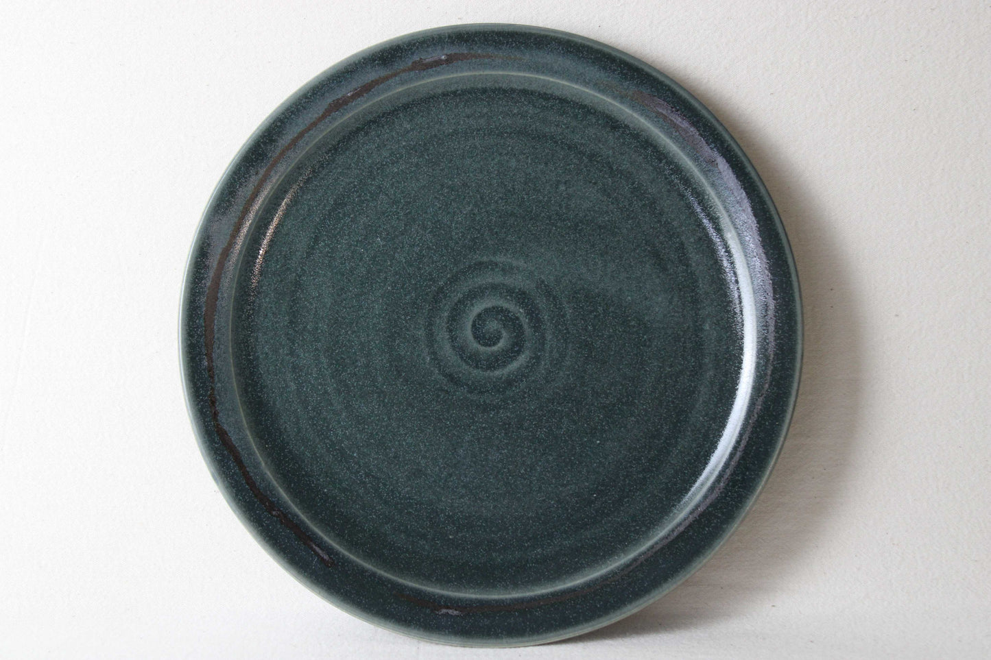 North Sea Blue Dinner Plate – Iona Ceramics